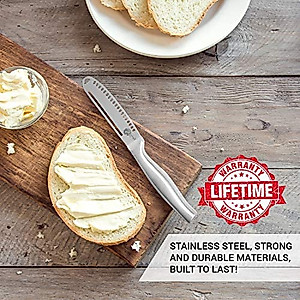 Simple preading Magic Butter Knife Spreader and Curler - Complete Your Kitchen Knives Set, Curl Your Butter with Ease 3 Different Ways (2).