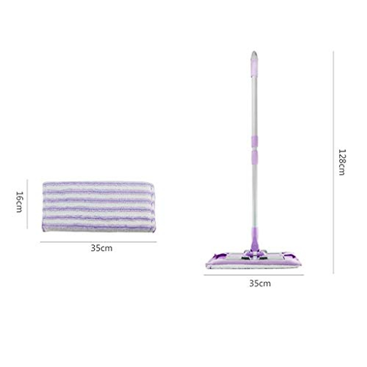 Mop Microfiber Floor Spray Mops Water Spraying Cleaner for House Kitchen Washable Wet Mop Pads and Dust