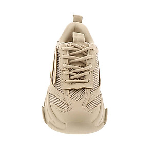 Steven Madden Women's Possesion Sneaker, TAN, 9