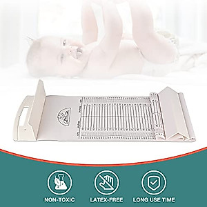 Skillssist Baby Measuring Mat Infantometer Height Ruler - Growth Chart for Newborns, Toddlers, and Infants, Pediatrician Recommended, Home Use and House Visits