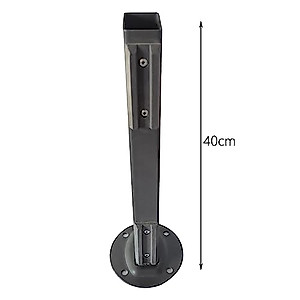 MagiDeal Patio Umbrella Accessories Parasol Parts Heavy Duty Umbrella Spare Parts Adjustable Waterproof Parasol Stand Stable for Deck Terrace Picnic, B