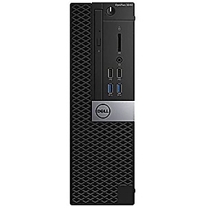 Dell OptiPlex 3040 Computer Desktop PC, Intel Core i5, 8GB RAM, 1TB HDD, MTG New 22 inch LED Monitor, RGB Speaker and Keyboard Mouse, WiFi, Windows 10 Pro (Renewed)