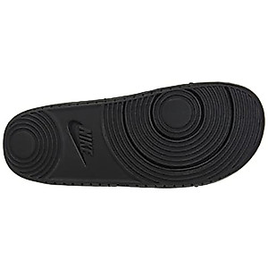 Nike Men's OFFCOURT Slides, Black/White, 9
