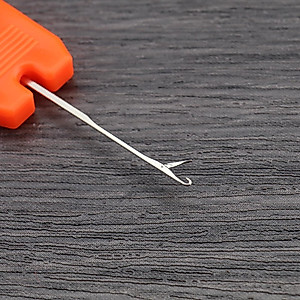 eMagTech 2PCS Baiting Needles with 200PCS Dumbell Bait Stoppers Carp Boilie Bait Stops Hair Rig Extender Fishing Tackle Fishing Baits Accessories