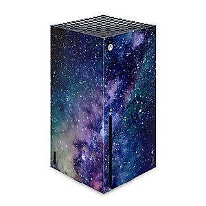 Head Case Designs Officially Licensed Cosmo18 Milky Way Art Mix Matte Vinyl Sticker Gaming Skin Case Cover Compatible with Xbox Series X Console
