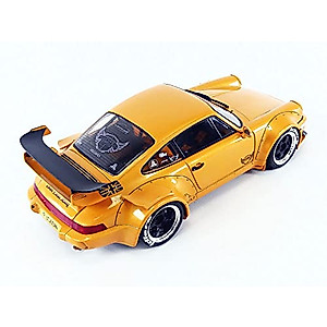 Solido S1807501 1:18 2011 RWB 964-Orange Porsche Collectible Miniature car, Orange