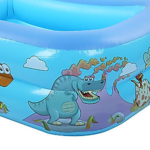 01 Inflatable Pool, Plastic Pool Swimming Pool Outdoor Swim Pools for Baby Toddler Adults for Backyard Garden Outdoor