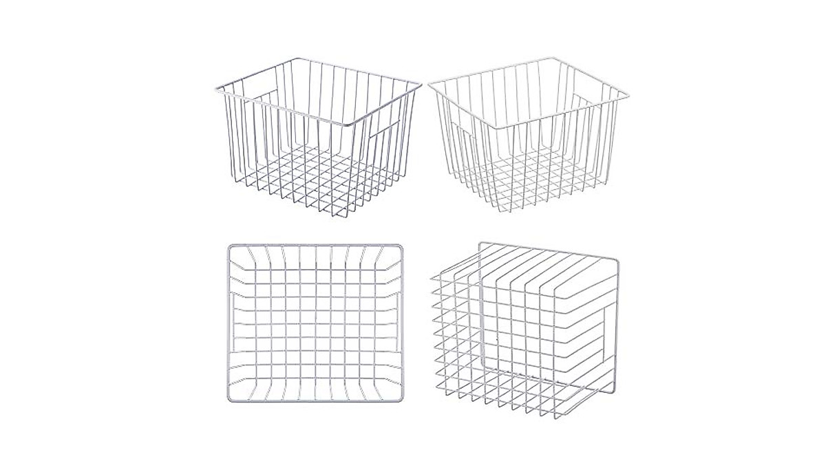 Freezer Wire Baskets - Organize Your Freezer Effortlessly