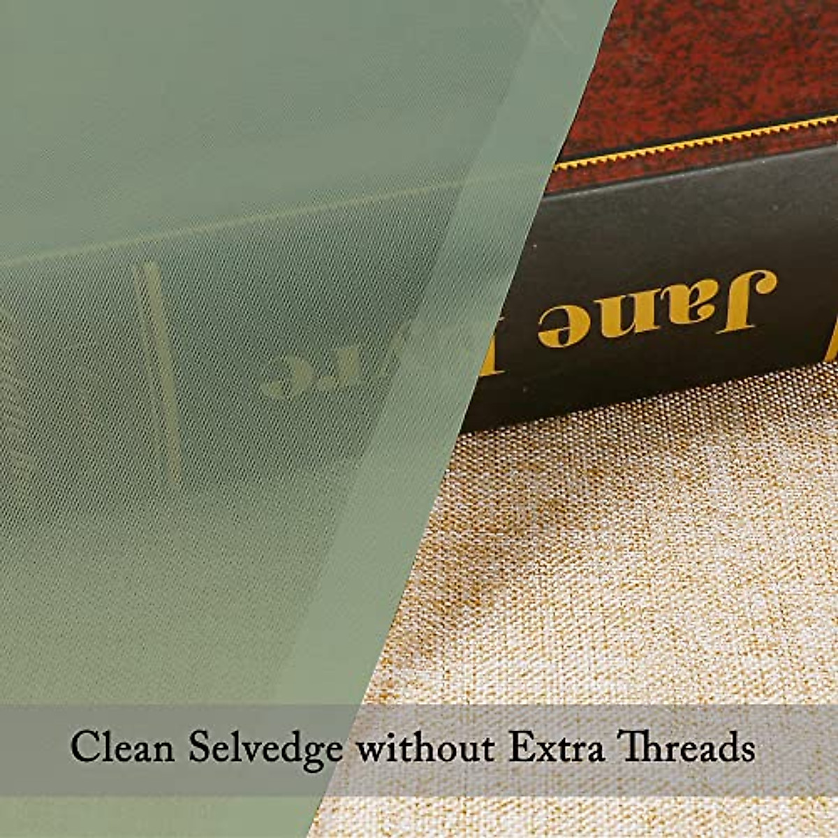 OVZME Bedroom Curtains 2 Panel Sets 84" Inch Length - Transparent Light Weight Soft Window Treatment Panels for Study Room/Living Room/Guest Room, Sage Green, Per Panel W42 X L84 inches