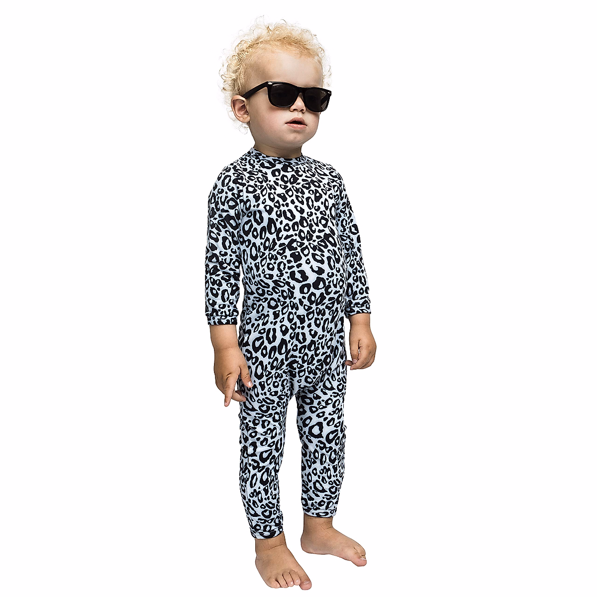 The Tiny Universe UV Protection Sunsuit Rash Guard, Long Sleeve - Unisex One Piece Baby Boys and Girls, UPF 50+ Toddler Swimsuit