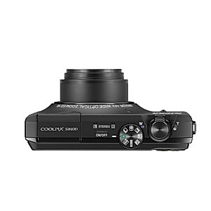 Nikon Coolpix S8100 12.1 MP CMOS Digital Camera with 10x Optical Zoom-Nikkor ED Lens and 3.0-Inch LCD (Black)