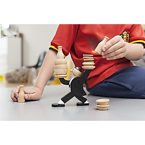 Kikkerland Don't Tip The Waiter Stacking Game