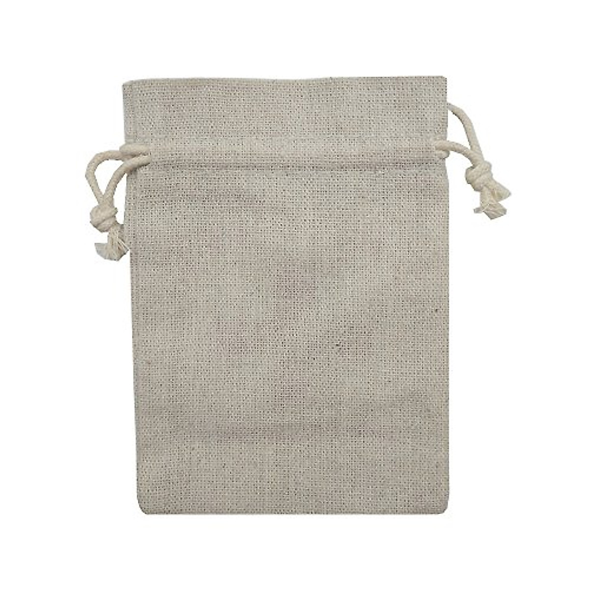Ankirol 20pcs Burlap Bags 3.9x5.5'' With Drawstring Hangover Kit Bags Recovery Kit Survival Kit Drawstring Pouches Favor Bags Muslin Bags (handover kit)