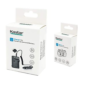 Kastar Battery and Charger Replacement for Panasonic Lumix CGA-S007 CGA-S007A CGA-S007A/1B CGA-S007E DMW-BCD10 DE-A25 DE-A26 & Lumix DMC-TZ1 DMC-TZ2 DMC-TZ3 DMC-TZ4 DMC-TZ5 DMC-TZ11 DMC-TZ15 DMC-TZ50
