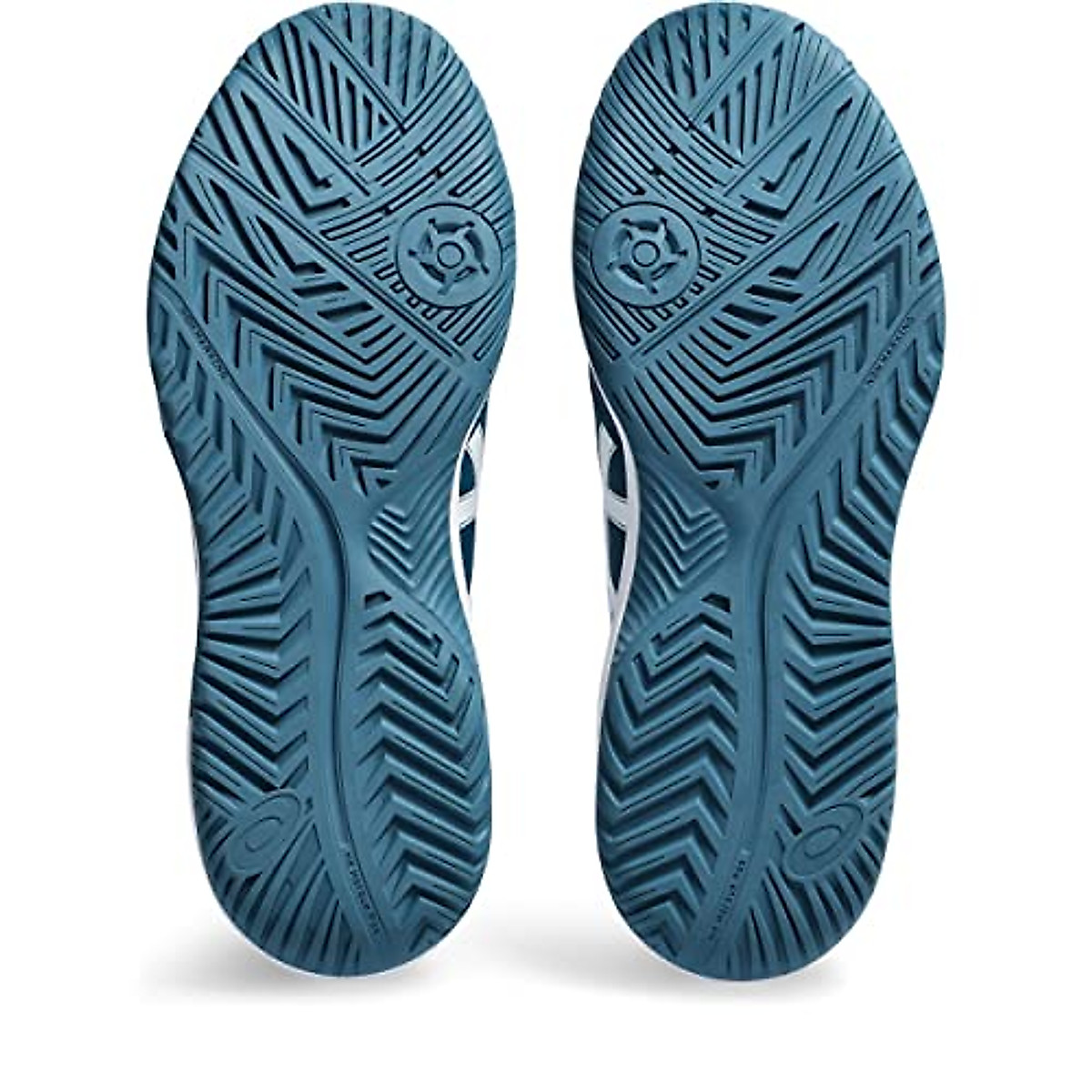 ASICS Men's Gel-Dedicate 8 Tennis Shoes, 9, RESTFUL Teal/White