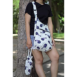Crossbody Bags For Women Crossbody Purse Hobo Bags For Women Aesthetic Shoulder Tote Bag With Zipper And Small Sack Bag (Little Whale)
