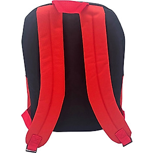 Fast Forward Hello Kitty Girl's 15" School Bag Backpack (Black-Red)