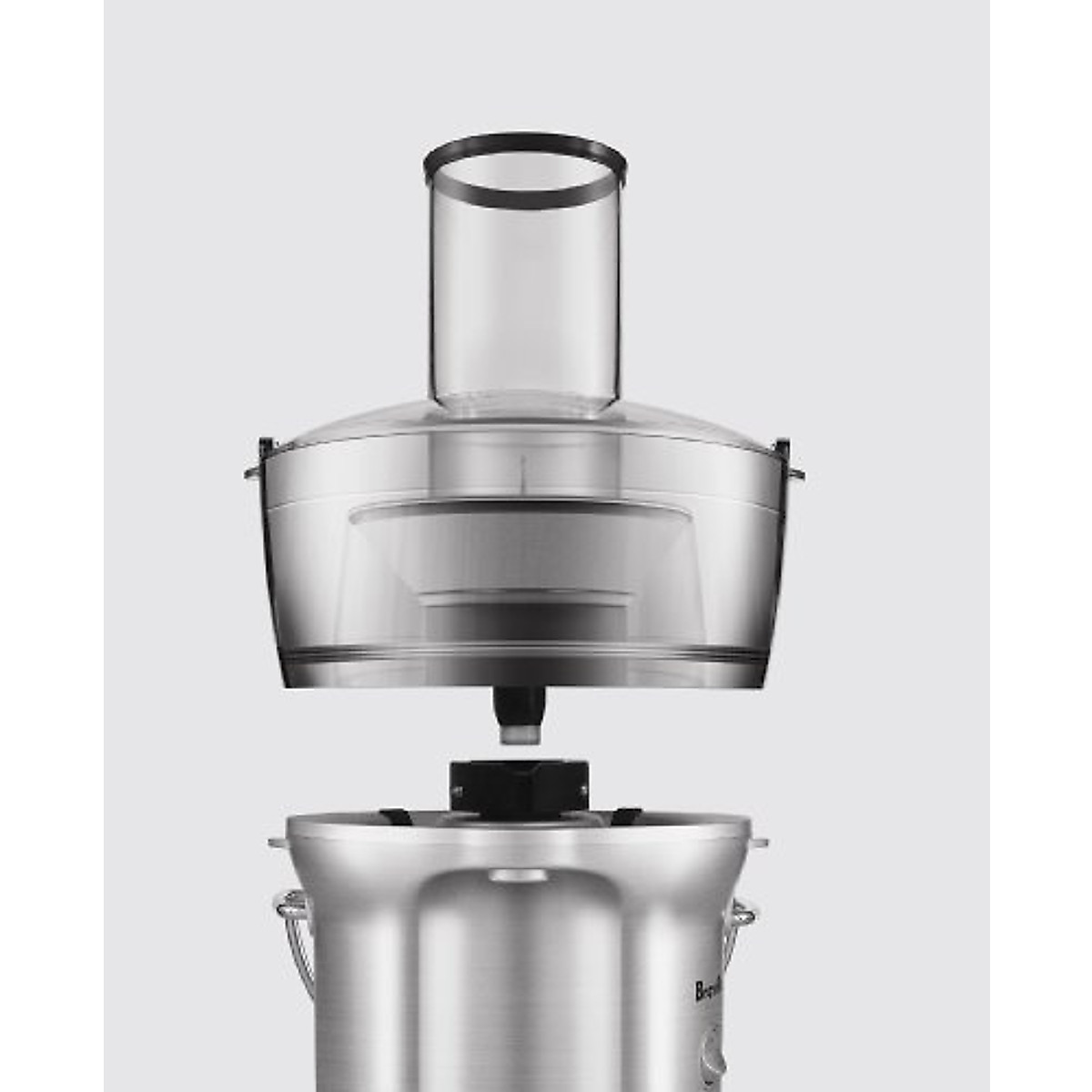 Breville Juice Fountain Compact Juicer, Silver, BJE200XL