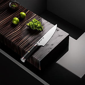 BRODARK Japanese Chef Knife,Professional Kitchen Knife in AUS-10 Steel,High-Class 8 Inch Chef's Knife with Ergonomic Handle,Ultra Sharp Cooking Knife,NSF Certified,Gift Box