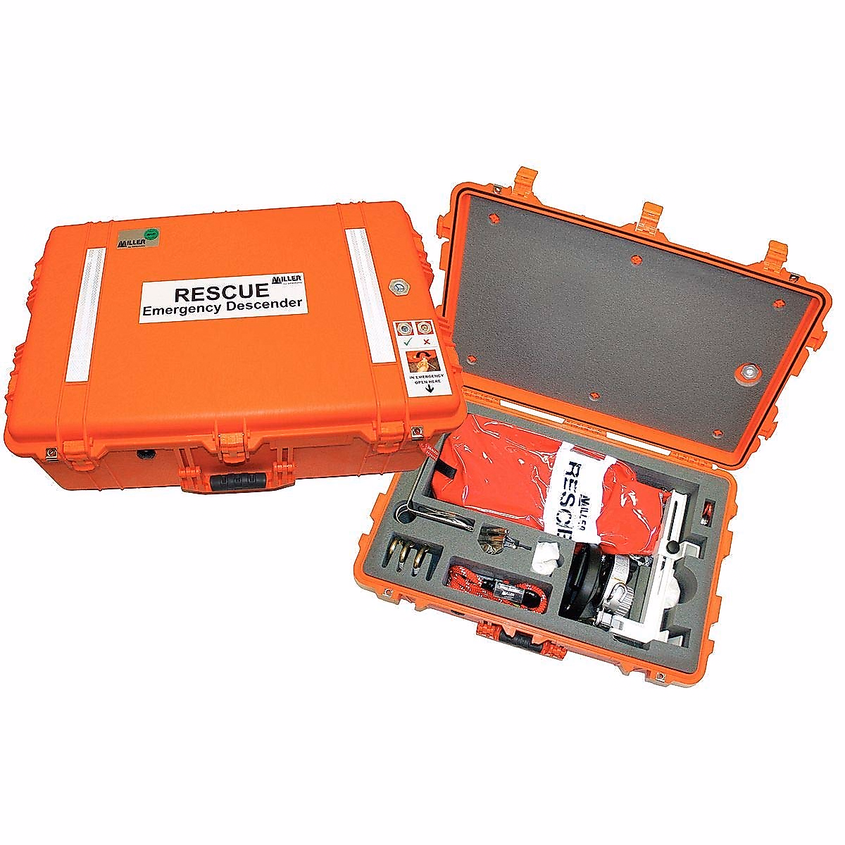 Miller Rescue System, 330 lb, Kernmantle, 3100 lb - SEWPKTC/250FT