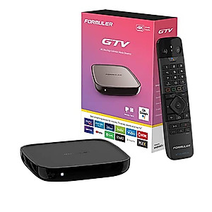 (Pack of 2) Formuler GTV 4K Ultra HD Media Streaming Box | Bonus Formuler IR1 Remote | Bonus Pro-Grade 4K High Speed HDMI Cable