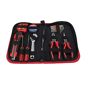 ZRSJ Tools Screwdriver Set,18-Piece Tool Bag Oxford Bag, Household Hand Tools,Hardware Combination Set (Size : 18-Piece Tool kit)