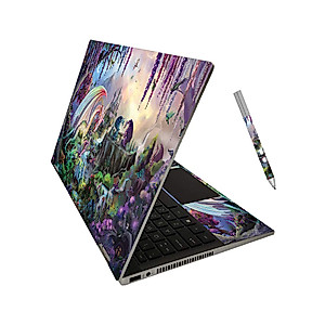 MightySkins Skin for HP Pavilion x360 14" (2020) - Dragon Paradise | Protective, Durable, and Unique Vinyl Decal wrap Cover | Easy to Apply, Remove, and Change Styles | Made in The USA