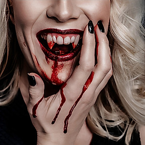 Amscan Fake Blood Party Prop - 64 Oz. (1 Count) - Easy-to-Use, Non-Toxic & Authentic-Looking for Costume Parties and Haunted Houses