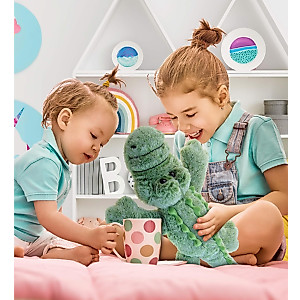 DolliBu Plush Alligator Stuffed Toys - Soft Huggable Alligator Plush Kit, Adorable Creature Plush Toys, Super Soft Plush Doll Wildlife Toys for Kids and Adults - 3 Pack