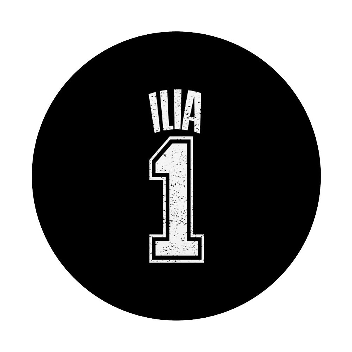 Ilia Supporter Number 1 Greatest Fan PopSockets Swappable PopGrip