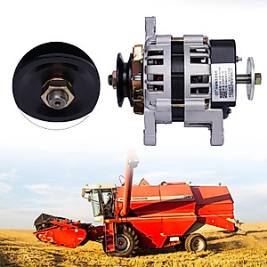 Permanent Magnet Synchronous Generator, 2000W 12V PMA Low Rpm Alternator Two Wheel Generator DC Generator 4000 rpm