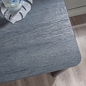 Sauder Dover Edge Home Office Desk, Denim Oak Finish