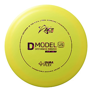 Prodigy Disc Ace Line DuraFlex D Model US Distance Driver Golf Disc [Colors May Vary] - 170-175g