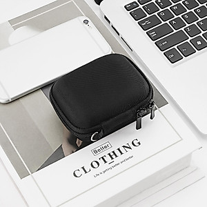 Linkidea Earbuds Case Compatible with Google Pixel Buds Pro 2, Pixel Buds A-Series, Pixel Buds Pro Bluetooth Ear Buds, Replacement Hard Shell Travel Carrying Bag with Cable Storage (Black)