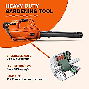 Redback Flex Series 40V Cordless Leaf Blower Kit with 4Ah Battery and Charger Brushless Motor E435CKIT4A