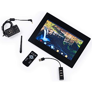 Displays2go Tabletop Digital Signage, Android OS – Black (SFRAMEWF10B)