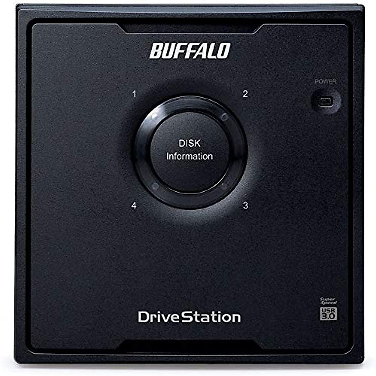 BUFFALO DriveStation Quad 4-Bay 24TB (4x6TB) TAA Desktop External Hard Drive USB 3.2