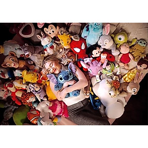 Disney Tramp Plush - Lady and The Tramp - 16 Inches, Authentic Toy Figure for Kids and Collectors, Soft and Huggable Cuddly Toy, Suitable for All Ages 0+