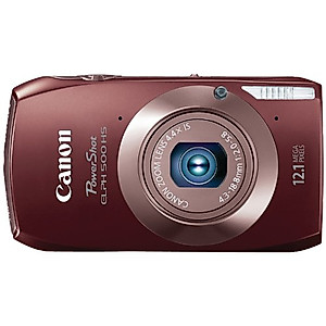 Canon PowerShot ELPH 500 HS 12.1 MP CMOS Digital Camera with Full HD Video and Ultra Wide Angle Lens (Brown)