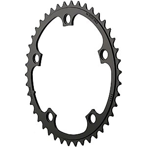 SRAM 42T 130mm Black Chainring use w/ Traditional or 10 or 11 Speed Yaw 54 or 55 Outer Ring