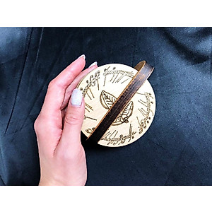 Handmade Large Wooden Map Compatible with Hobbits and Middle Earth Map LOTR | Set of coasters | Map Gift Idea| Decor Map | Gift Idea Fantasy Map | Gift for Him | Gift for Her