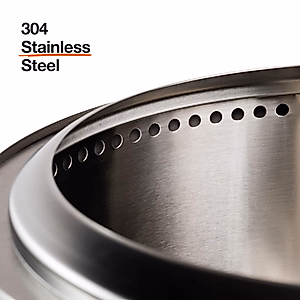 Solo Stove Bonfire Essential Bundle 2.0 | Incl. Smokeless Fire Pit, Stand, Lid, Camping Accessories, Portable for Wood Burning, Removable Ash Pan, Stainless Steel, H: 16.75in x Dia: 19.5in, 21.75lbs