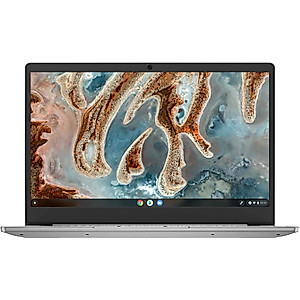 Lenovo 2022 14 Touchscreen Chromebook Laptop Computer, 14 Inch Full HD Touch Screen Display, Mediatek Quad-Core MT8183, 4GB RAM, 64GB eMMC, Webcam, Chrome OS, + YSC Accesory
