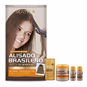 2 pack Kativa Brazilian Straightening with Glyoxylic & Vegetable Keratin − Formaldehyde Free