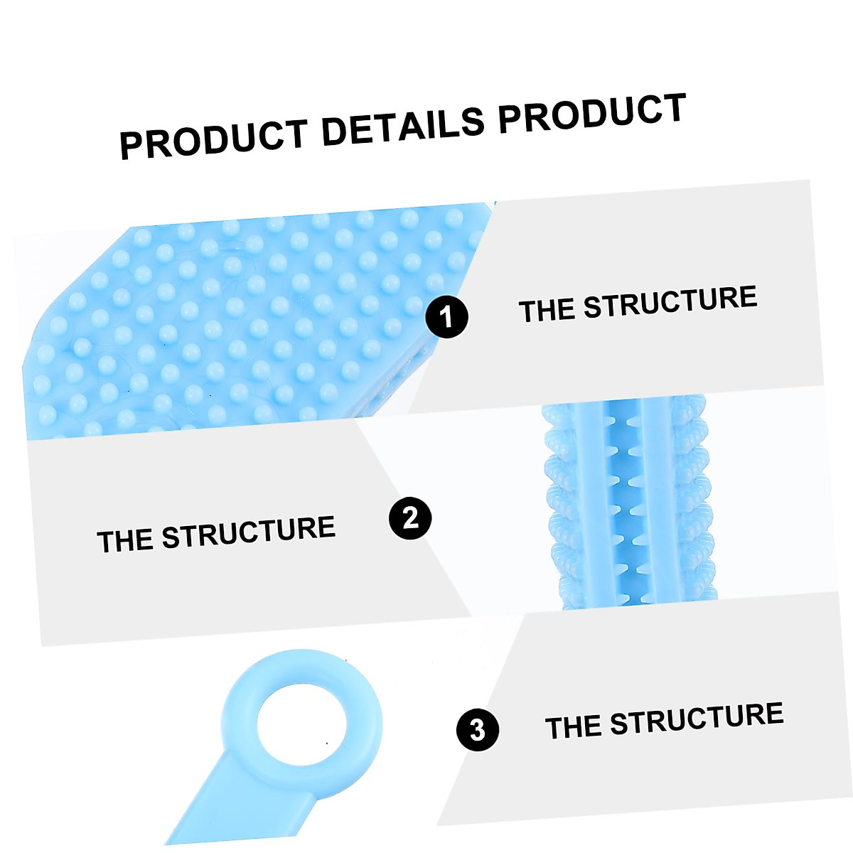 POPETPOP Pet Teething Toys Pet Toy Puppy Chew Toys Pet Dog Molar Toy Dog Toothbrush Stick Toy Dog Dental Clean Toy Teething Toys for Puppies Interactive Dog Toy Dental Stick Christmas TPR