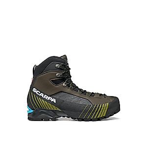 SCARPA Men's Ribelle Lite HD Lightweight Waterproof Boots for Hiking and Mountaineering - Cocoa/Moss - 8-8.5