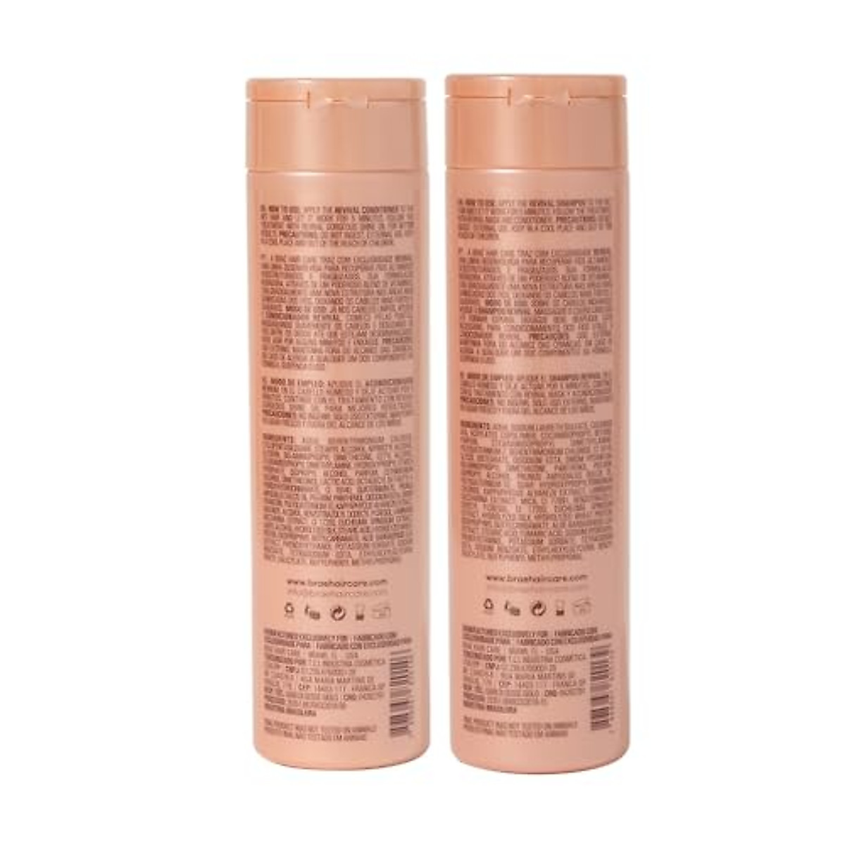 Hair Repair Shampoo and Conditioner - Revival Set 8.45 fl. oz - Best for Extremely Damaged, Dry, Curly or Frizzy Hair - Deep Nourishing - Increase Shine and Hydration - Wheat Germ and Silk Proteins