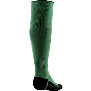 Under Armour Adult Soccer Over-The-Calf Socks, 1-Pair, Forest Green/Black/White, Large