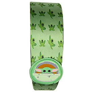 Bioworld Star Wars The Mandalorian Grogu And Frogs Baby Yoda Headband for Women And Girls'