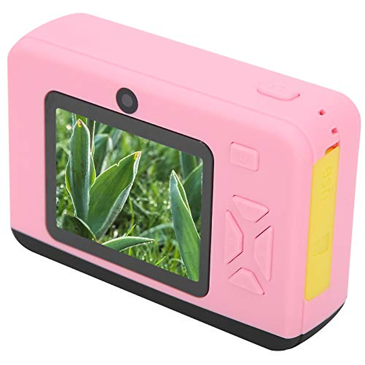 Toy 2.0In HD Children Digital Camera,20MP IPS Display AntiDrop Video Recording Camera Children Memory Card 32GB Selfie Video Toddler Camera for Girls Boys Birthday Gift(Pink)